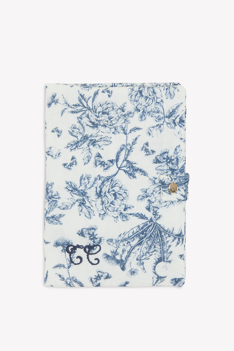 Gesundheitsbuch Cover - DruckInspiration Toile de Jouy Blau Gemischt ...
