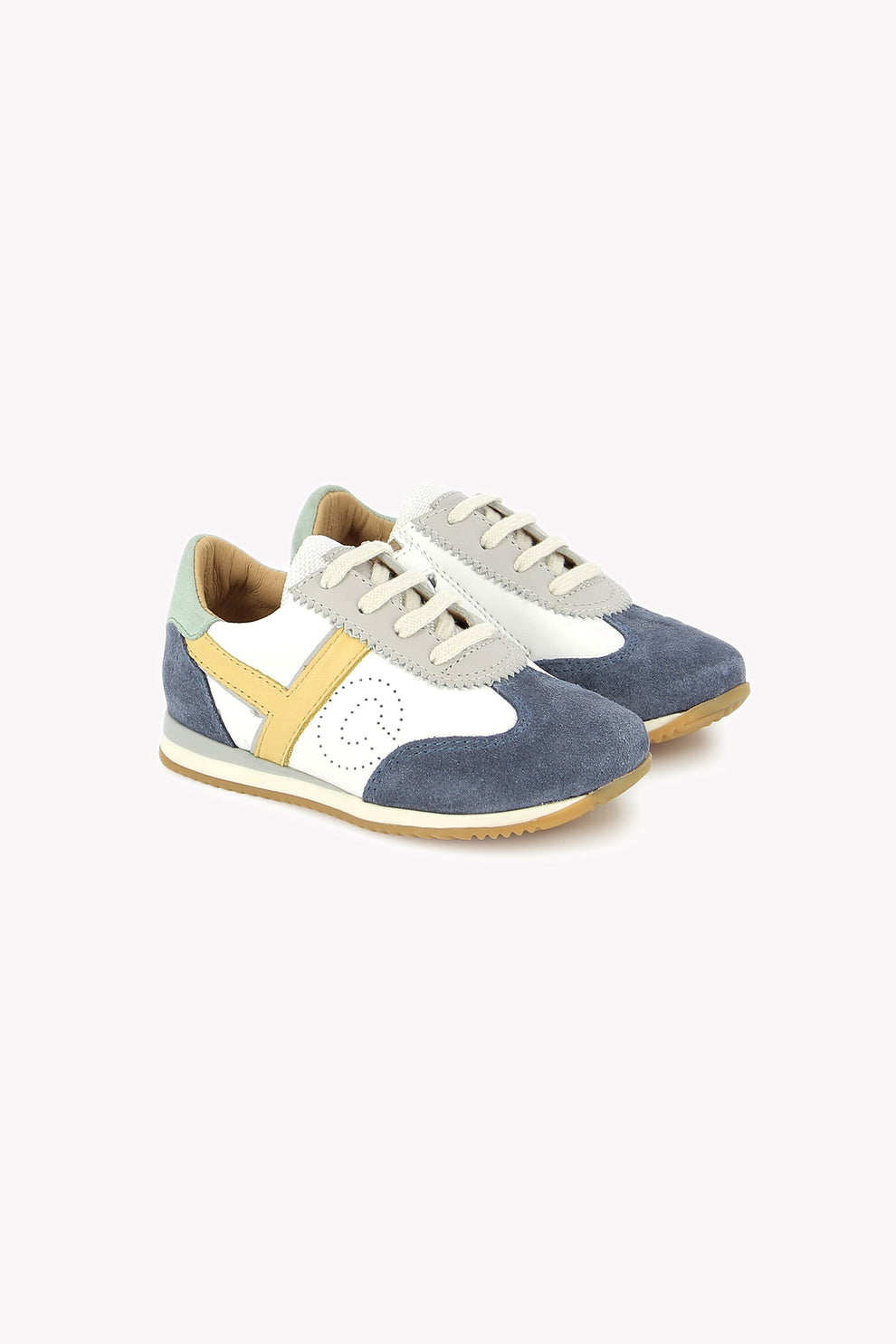 Sneakers - TC 77 Velvet Blue Boy | Tartine et Chocolat